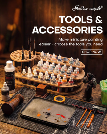 Premium Miniature Brushes & Painting Tools | GoldenMaple – goldenmaple