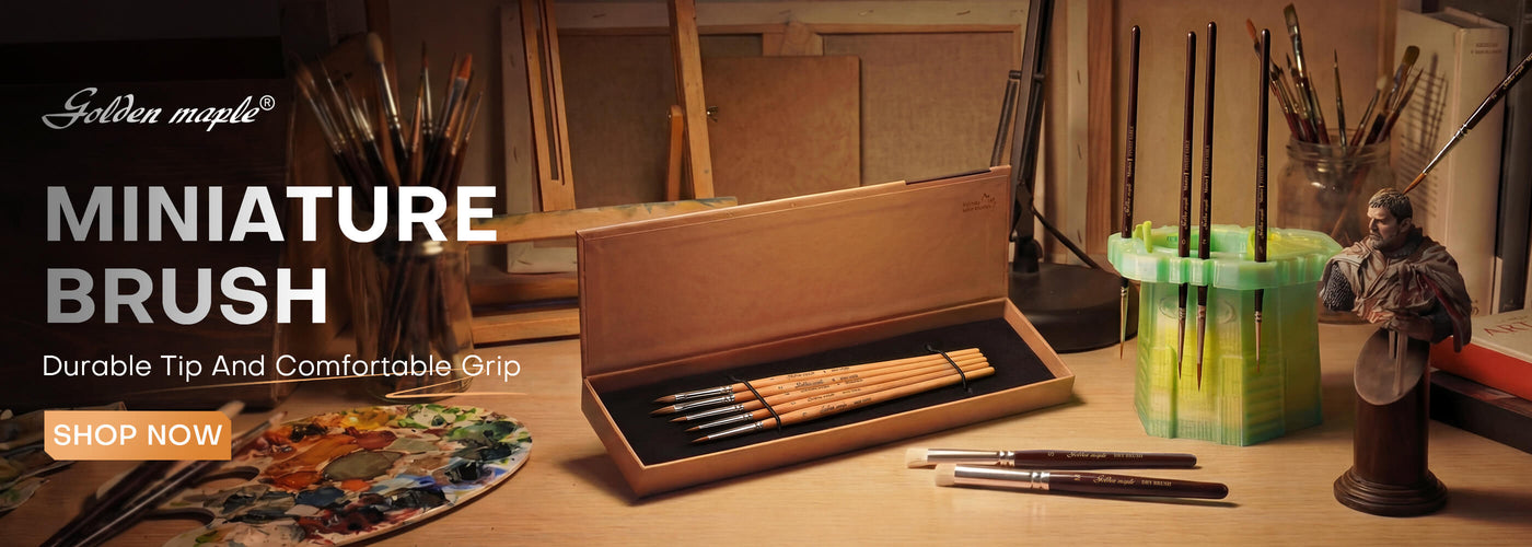 Premium Miniature Brushes & Painting Tools | GoldenMaple – goldenmaple