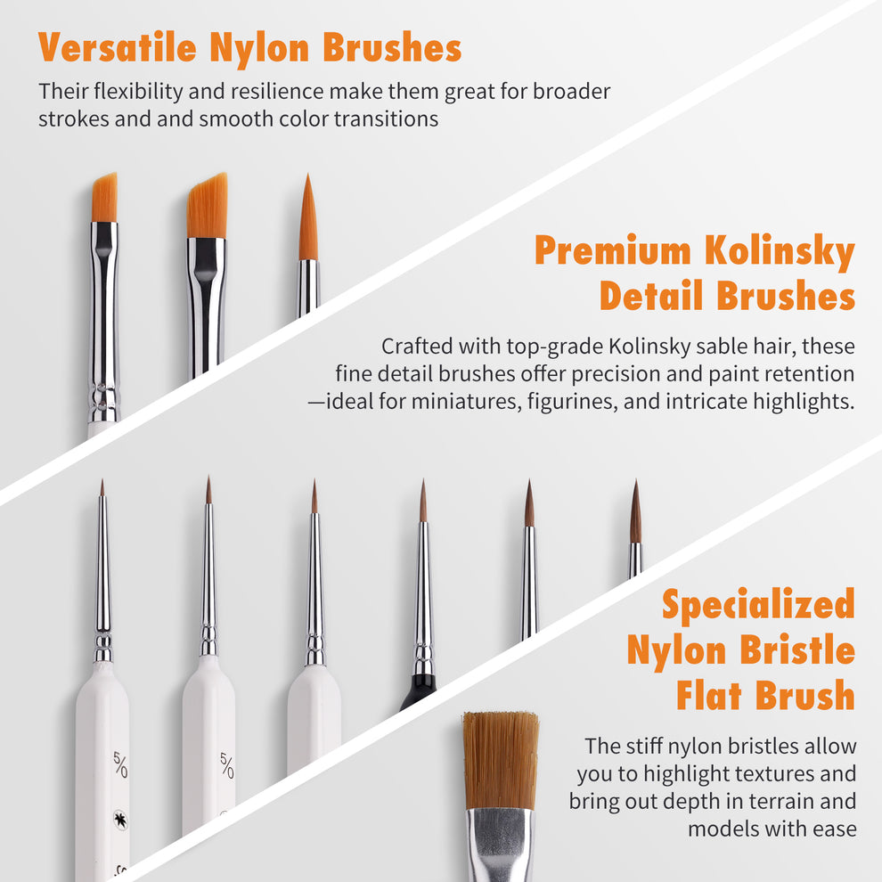 Ultimate Mega Brush Set - 10pcs – goldenmaple